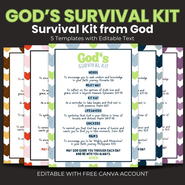 Survival Kit From God - Etsy