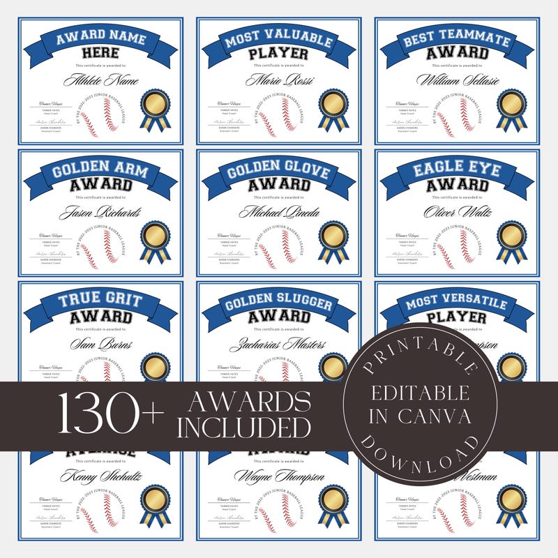 Printable Awards - Etsy
