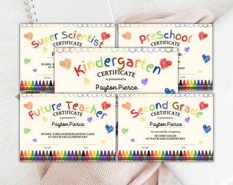 Classroom Awards Certificate - Etsy