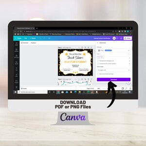 Editable Custom School Certificates Elementary Classroom Award ...