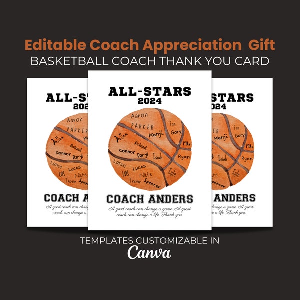 Coach Thank You - Etsy