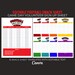 Editable Football Snack Sign up Sheet Game Day Schedule Canva - Etsy
