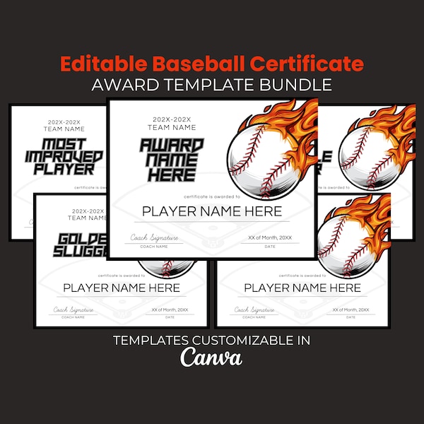 Baseball Award - Etsy