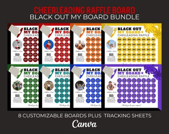 EDITABLE Cheer Pick a Date to Donate Printable Cheerleader - Etsy