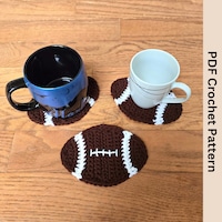 Crochet Football - Etsy