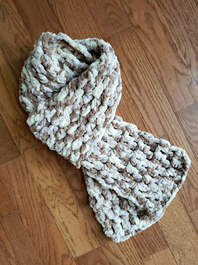 Bernat Blanket Yarn Scarf Crochet Pattern: Easy Beginner Project (PDF ...