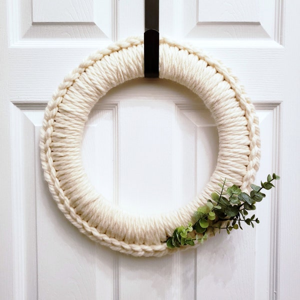 Spring Yarn Wreath - Etsy