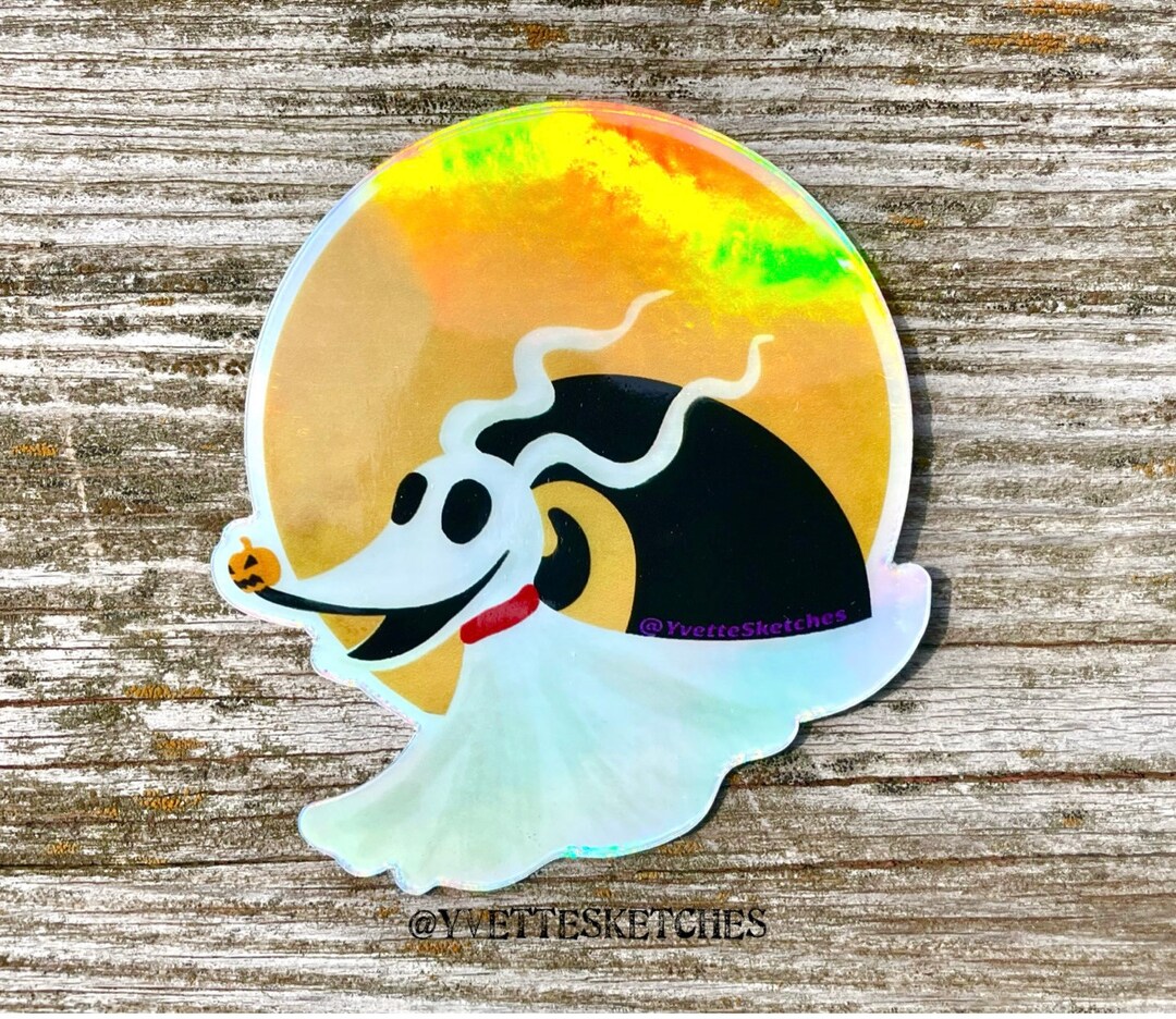 Zero Dog Sticker, Holographic Sticker, Sticker - Etsy