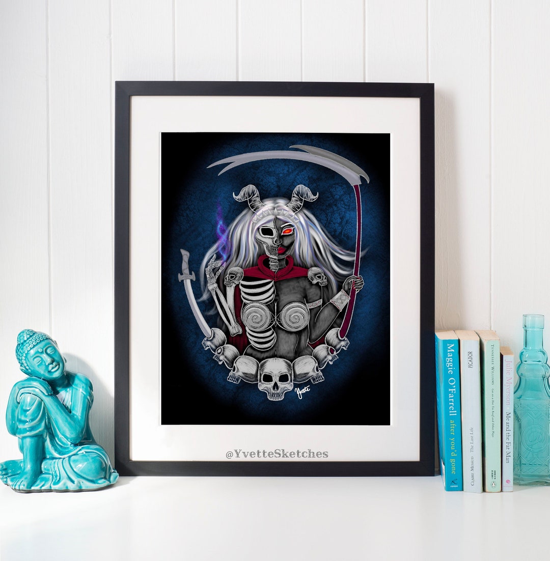 Hel, Hela, Norse Mythology, Loki, Hell, Half Death, Death, Goddess of ...