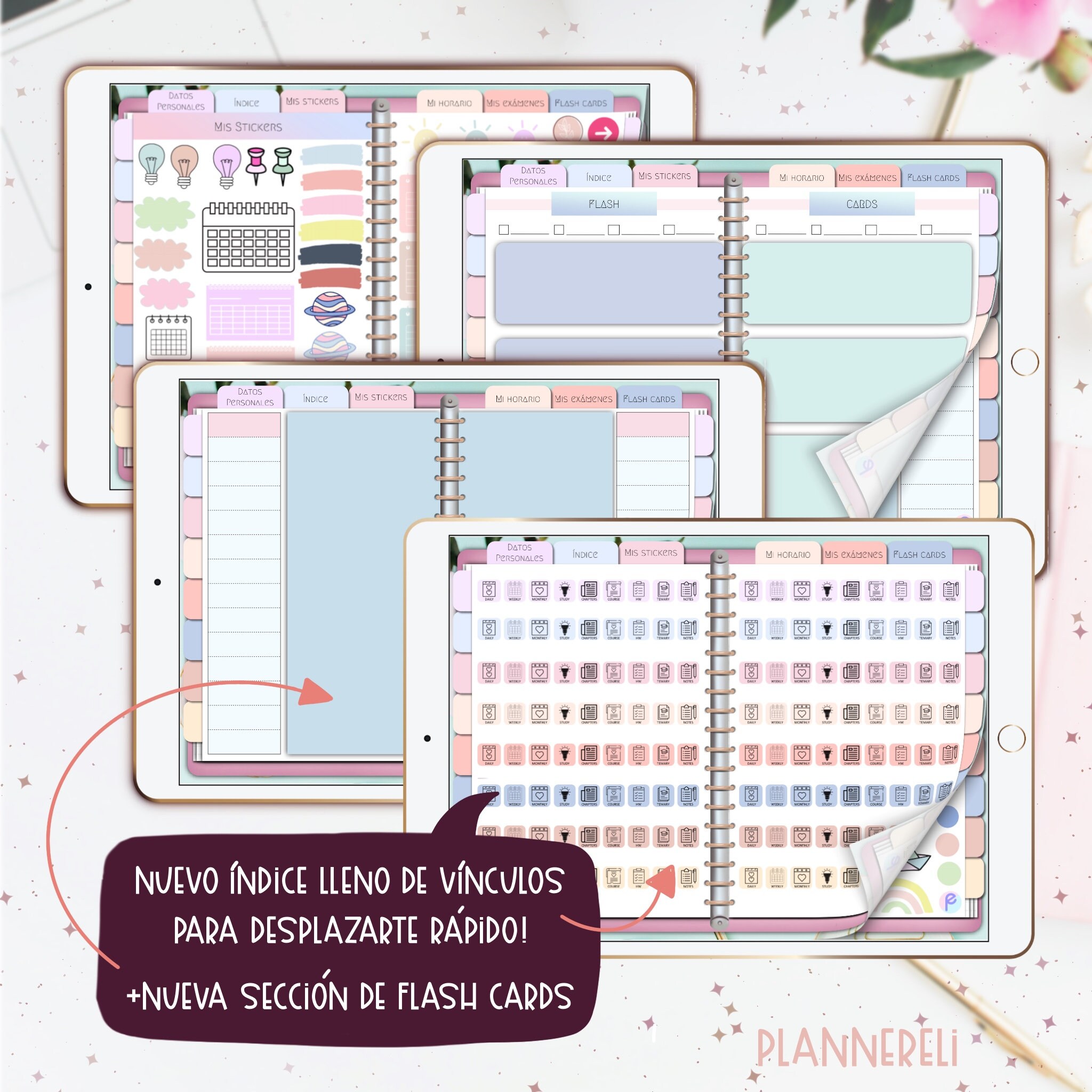 Digital Student Planner | iPad planner | Digital Schedule | Daily ...