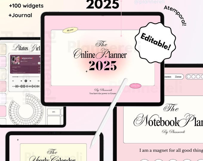 Digital Student Planner | iPad planner | Digital Schedule | Daily ...