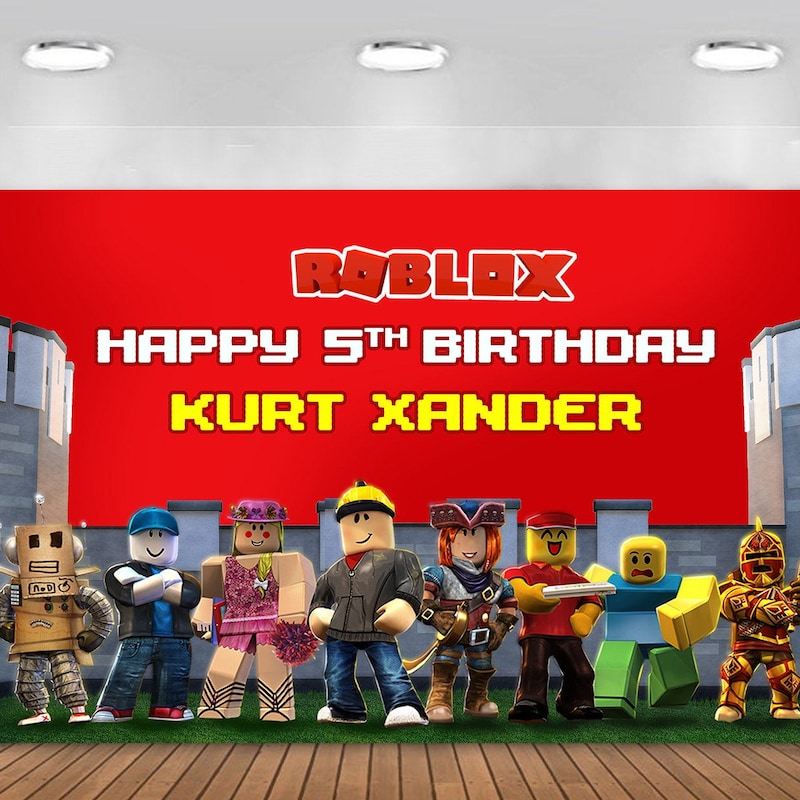 Roblox Banner - Etsy Australia