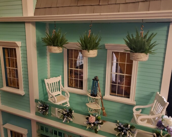 1/12 Scale Hanging Baskets - Etsy