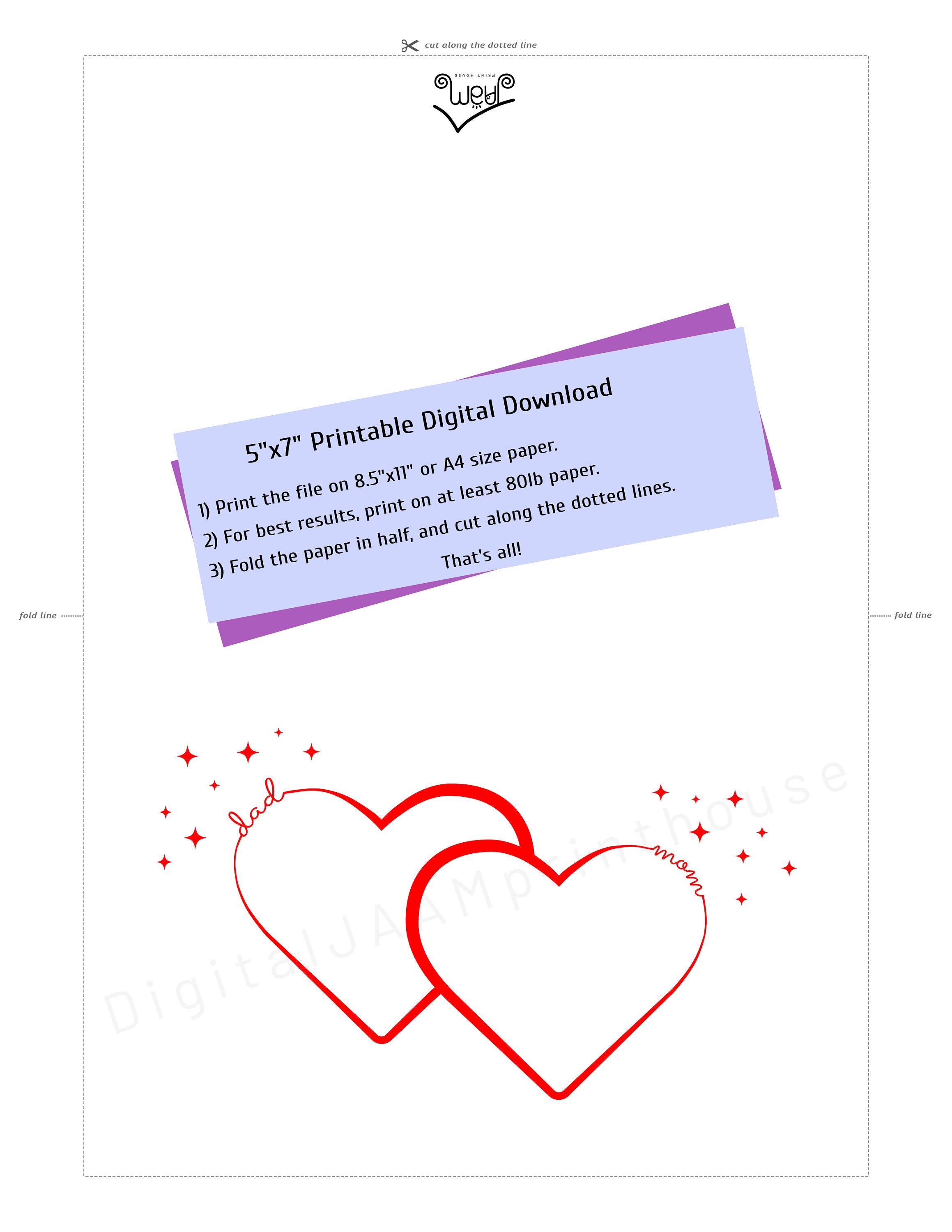 Printable Mom and Dad Card / Anniversary / Parents / Instant Download ...