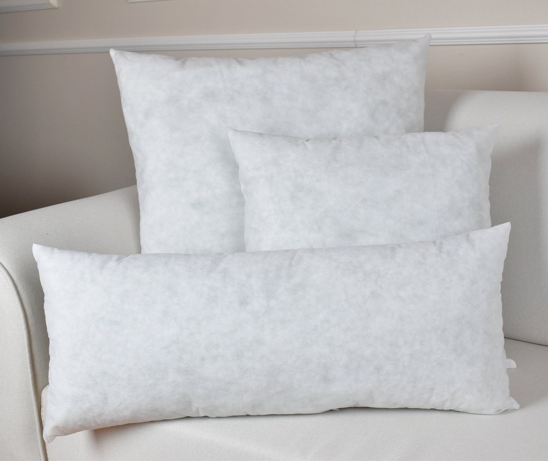 Square and Lumbar Pillow Insert * Alternative Throw Pillow Insert ...
