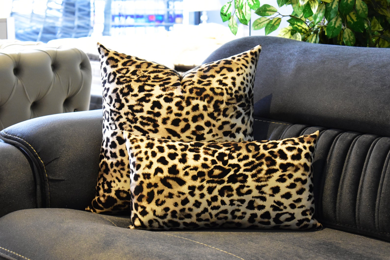 Leopard Velvet Pillow Coveranimal Print Cheetah Living Room - Etsy
