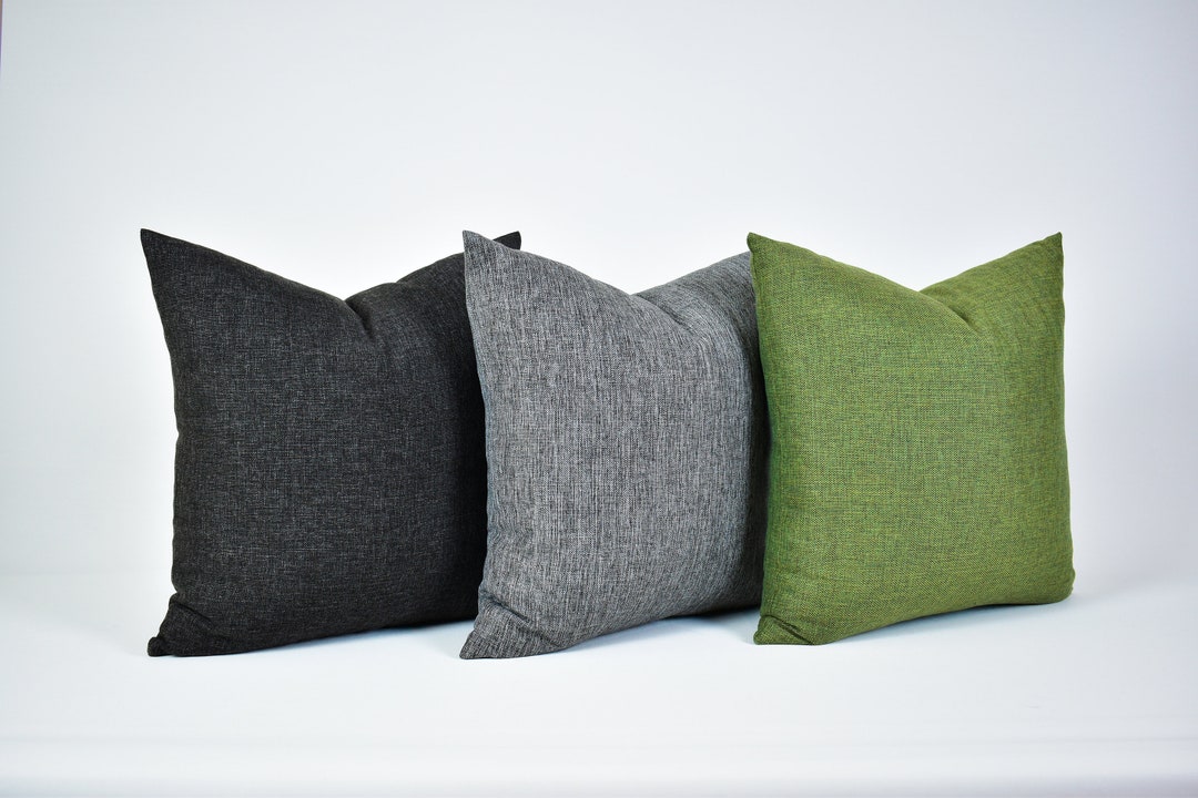 Solid Linen Pillow Cover, Neutral Throw Pillow, Minimalist Design - Etsy