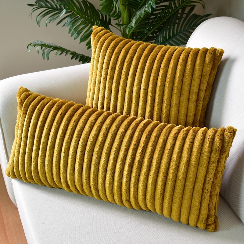 Mustard Couch Pillow - Etsy