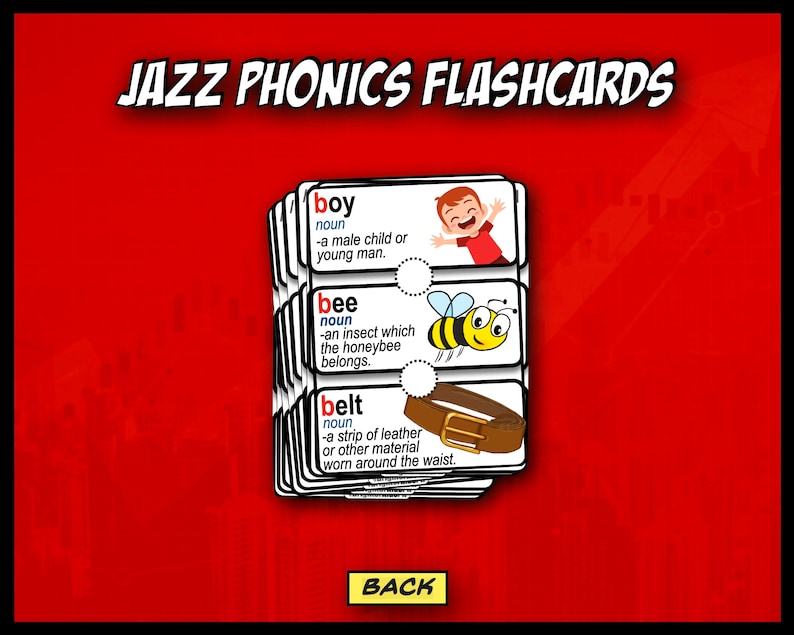 Jazz Phonics Flashcards | Digraph Flashcard | Sight Words | Doman ...