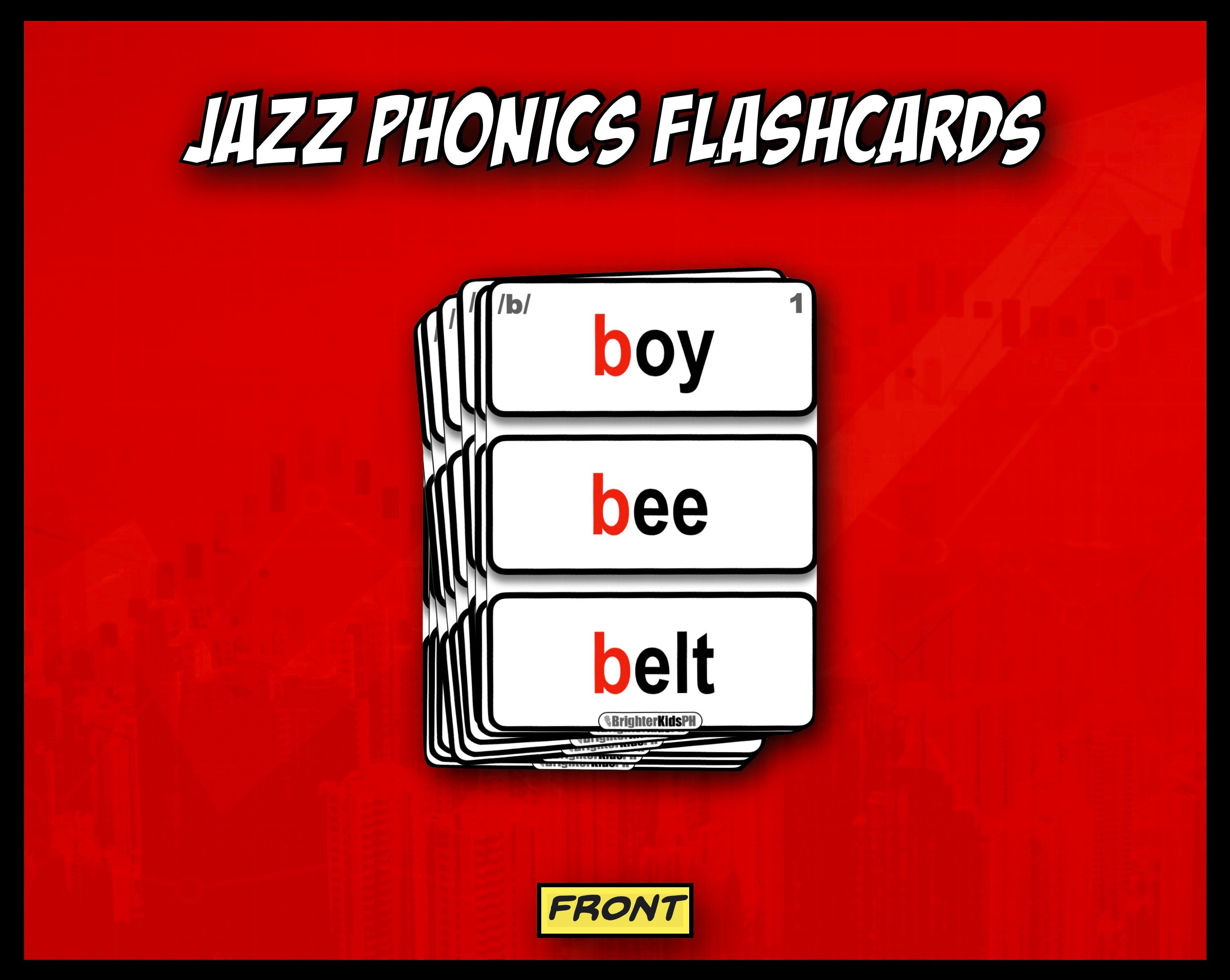 Jazz Phonics Flashcards | Digraph Flashcard | Sight Words | Doman ...