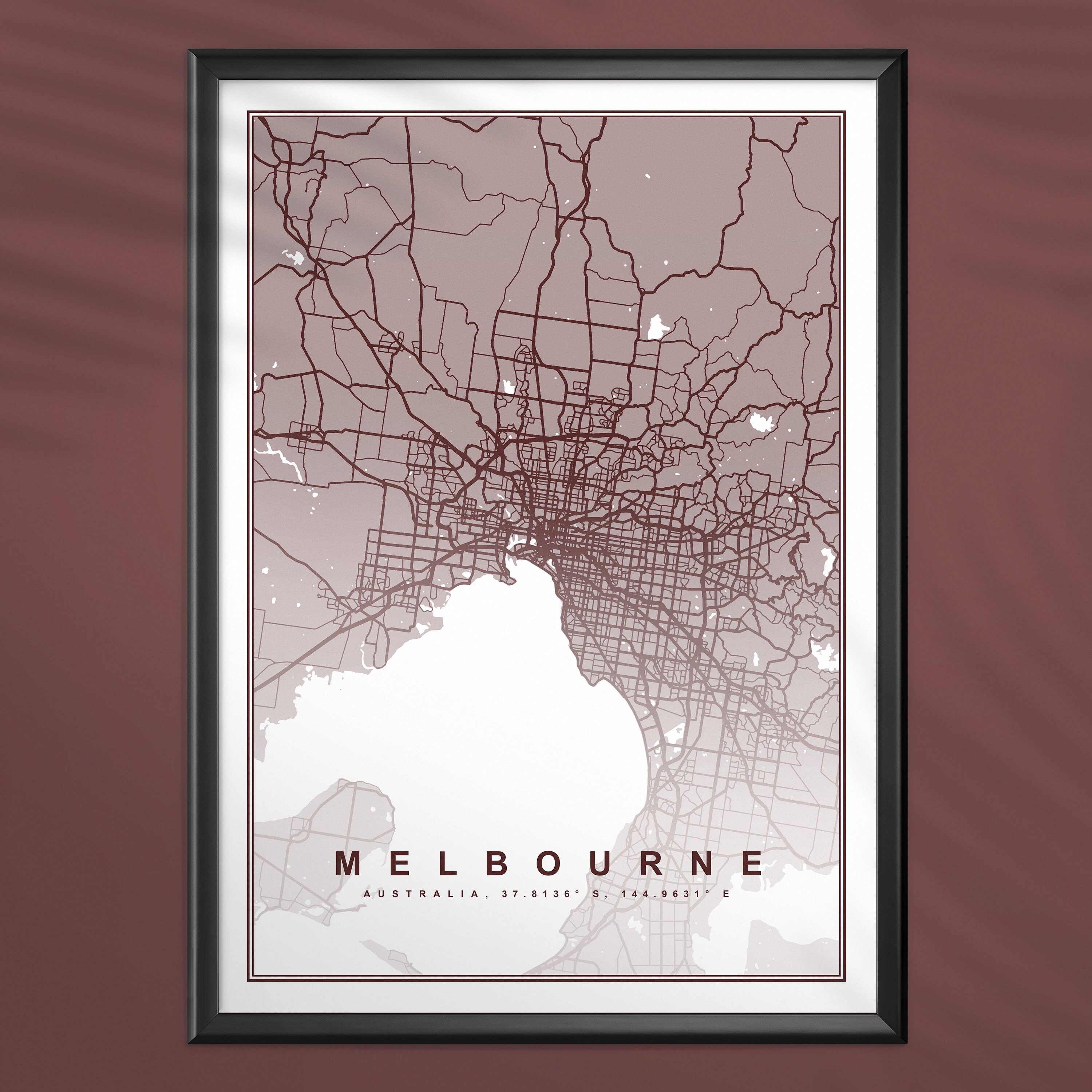 CUSTOM COLOR City Map, Personalised Map , Printable Map Wall Art ...