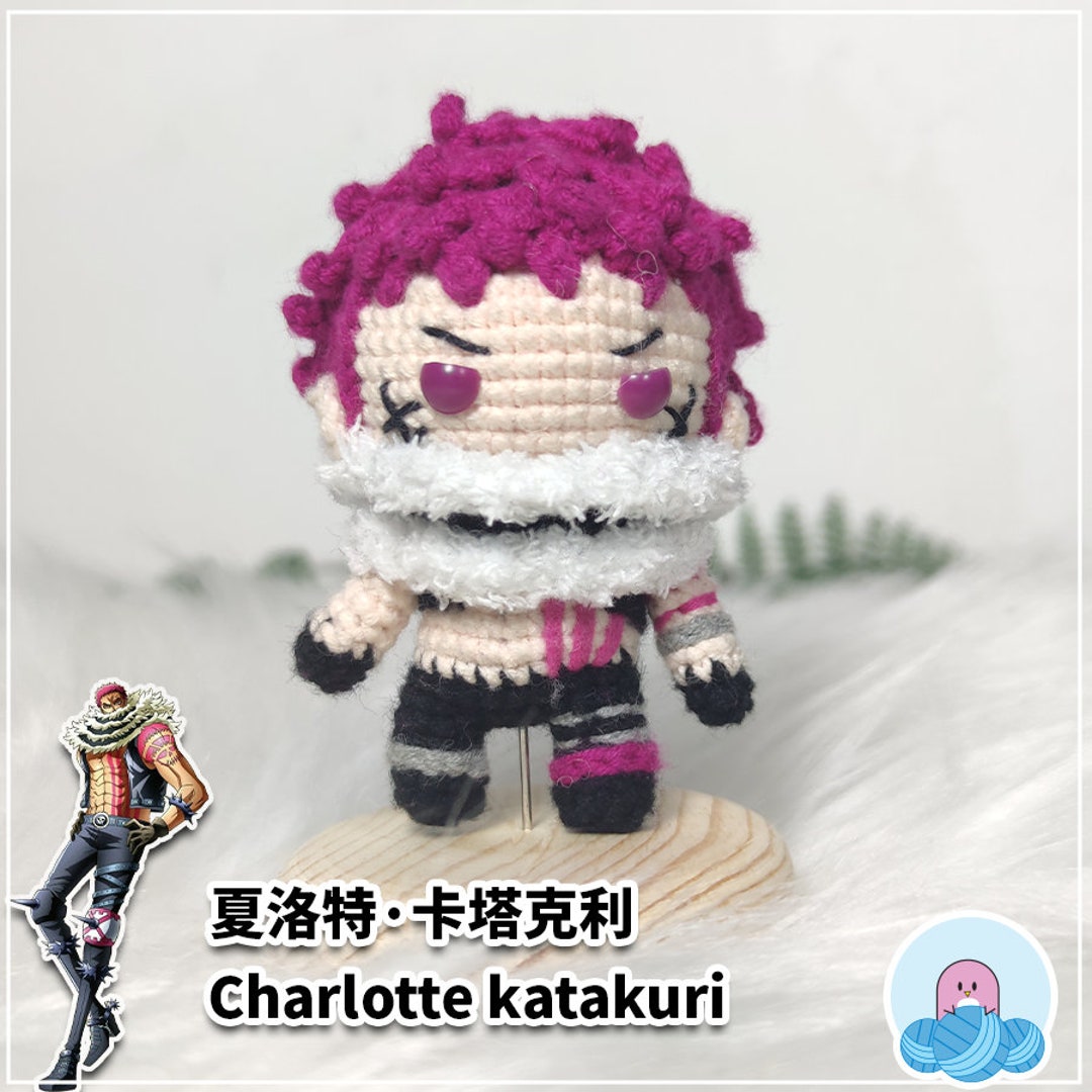 Cute Anime Plush Dolls Inspired by Charlotte Katakuri One Piece ...