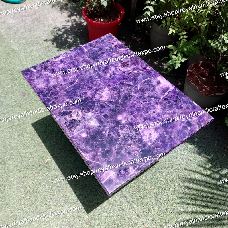 Amethyst Table - Etsy