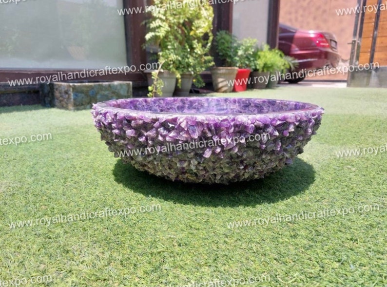 Amethyst Geode Sink / Amethyst Geode Wash Basin Home Décor - Etsy