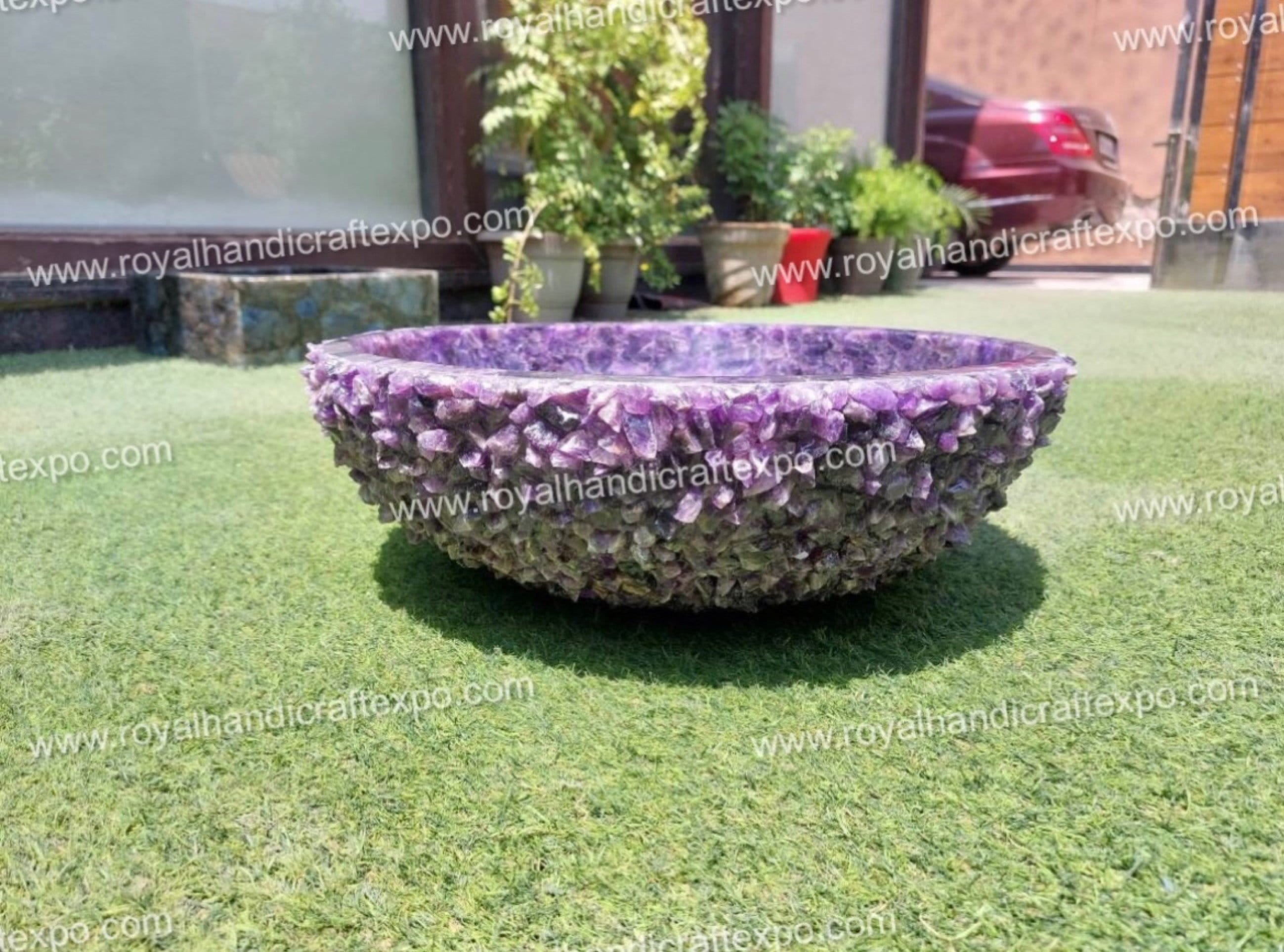 Amethyst Geode Sink / Amethyst Geode Wash Basin Home Décor - Etsy