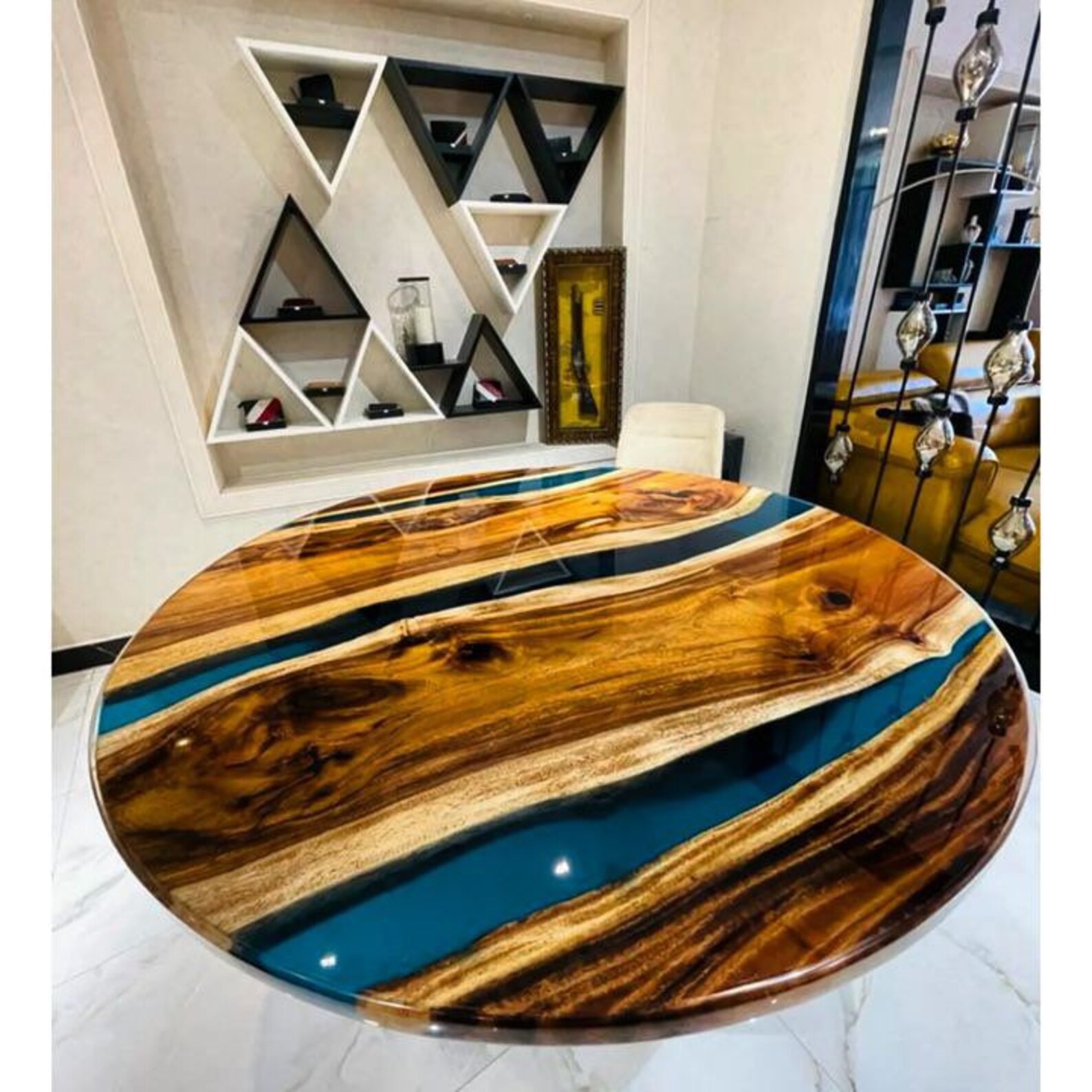 Epoxy Dining Table Top, Epoxy Center Table Epoxy Resin River Table, Epoxy River Table Top. - Etsy