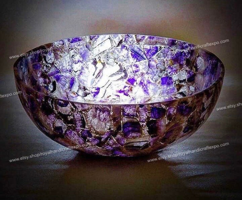 Amethyst Geode Sink / Amethyst Geode Wash Basin Home Décor - Etsy