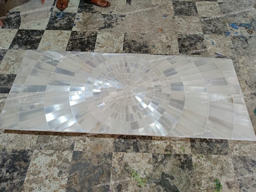 Selenite Table Top, Selenite Coffee Table Top,selenite Table Top ...