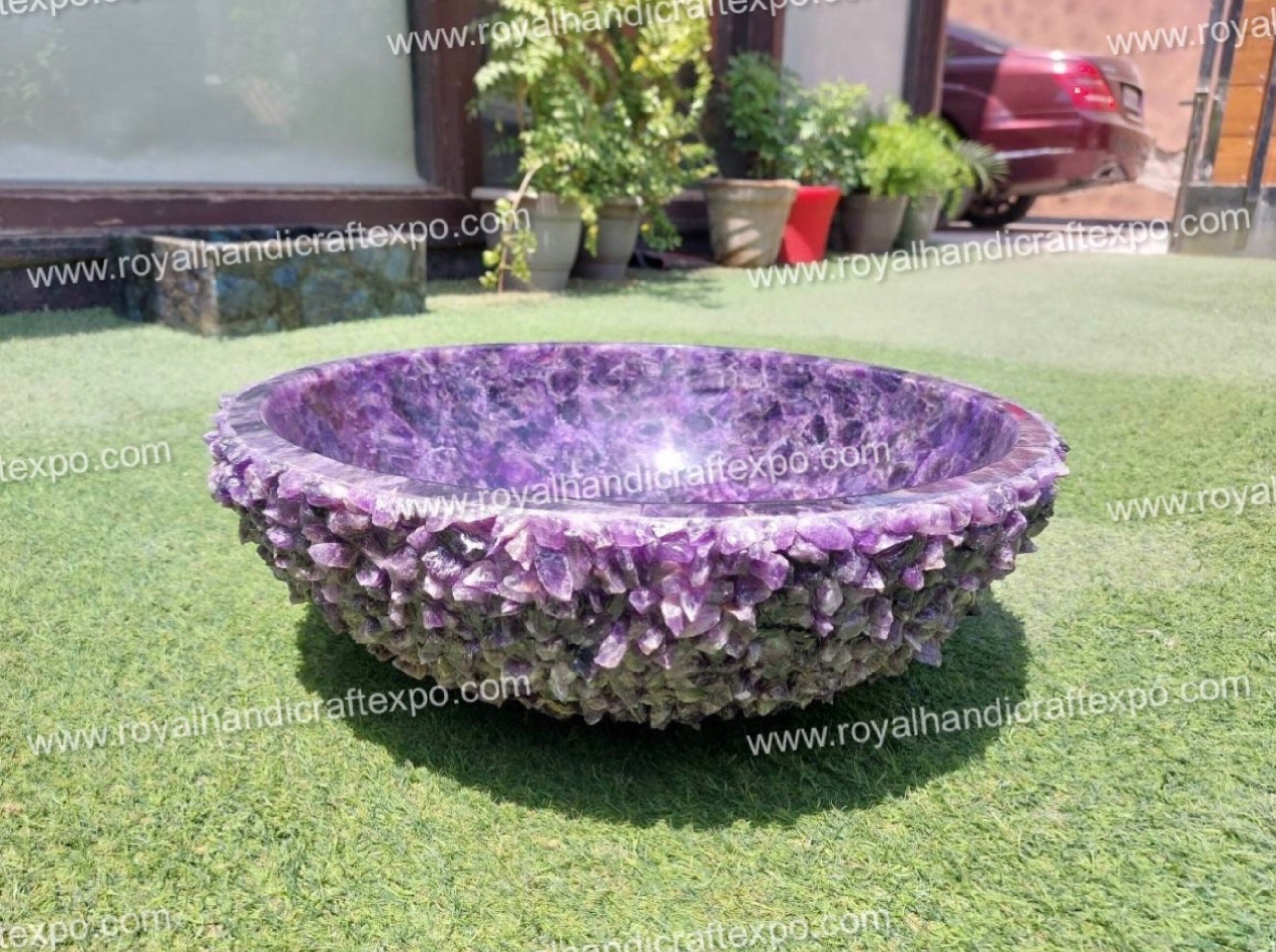Amethyst Geode Sink / Amethyst Geode Wash Basin Home Décor - Etsy