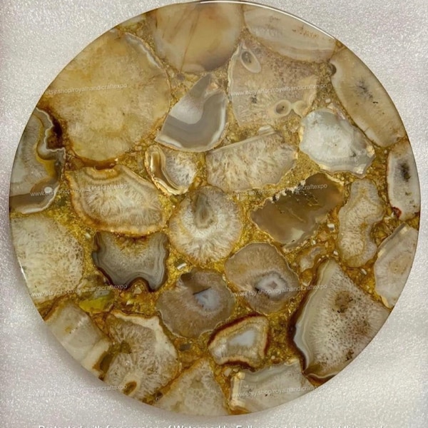 Agate Table Top - Etsy