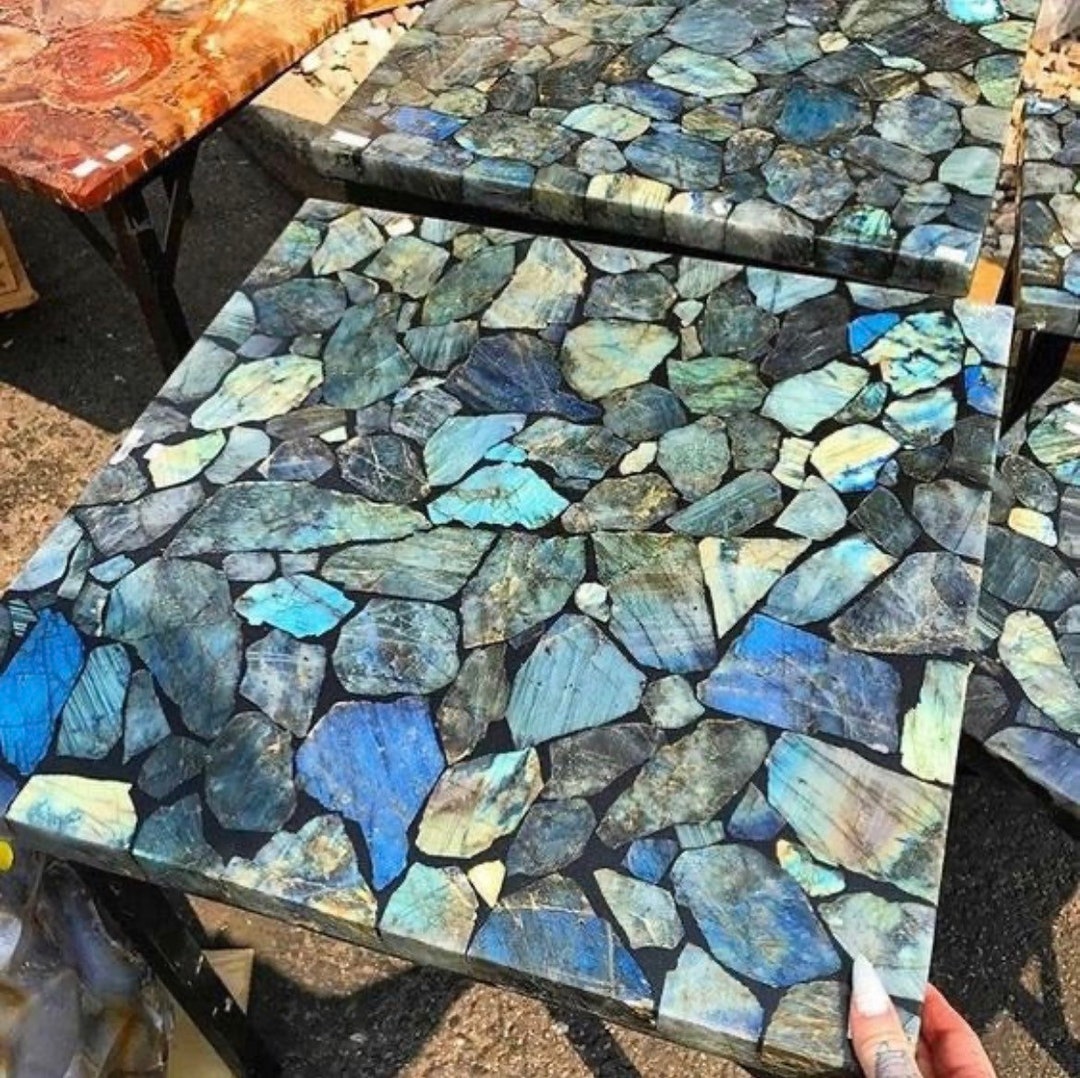 Labradorite Bars & Kitchen Slab Dining Table Top Slab ,labradorite ...