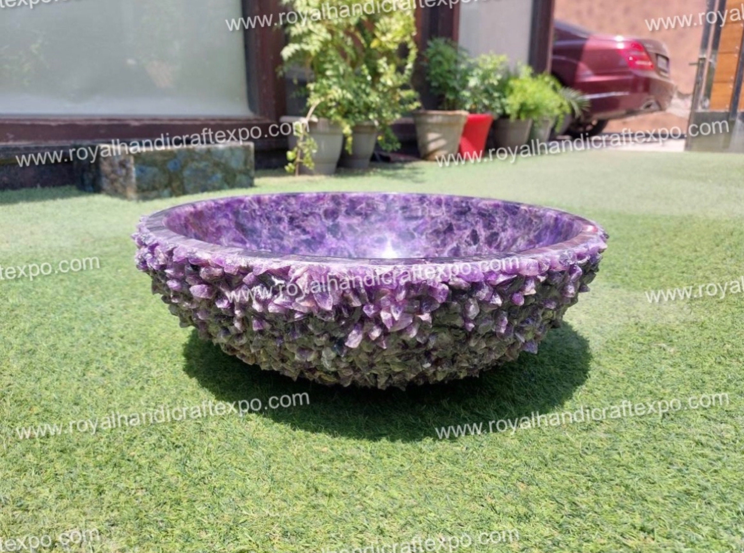 Amethyst Geode Sink / Amethyst Geode Wash Basin Home Décor - Etsy
