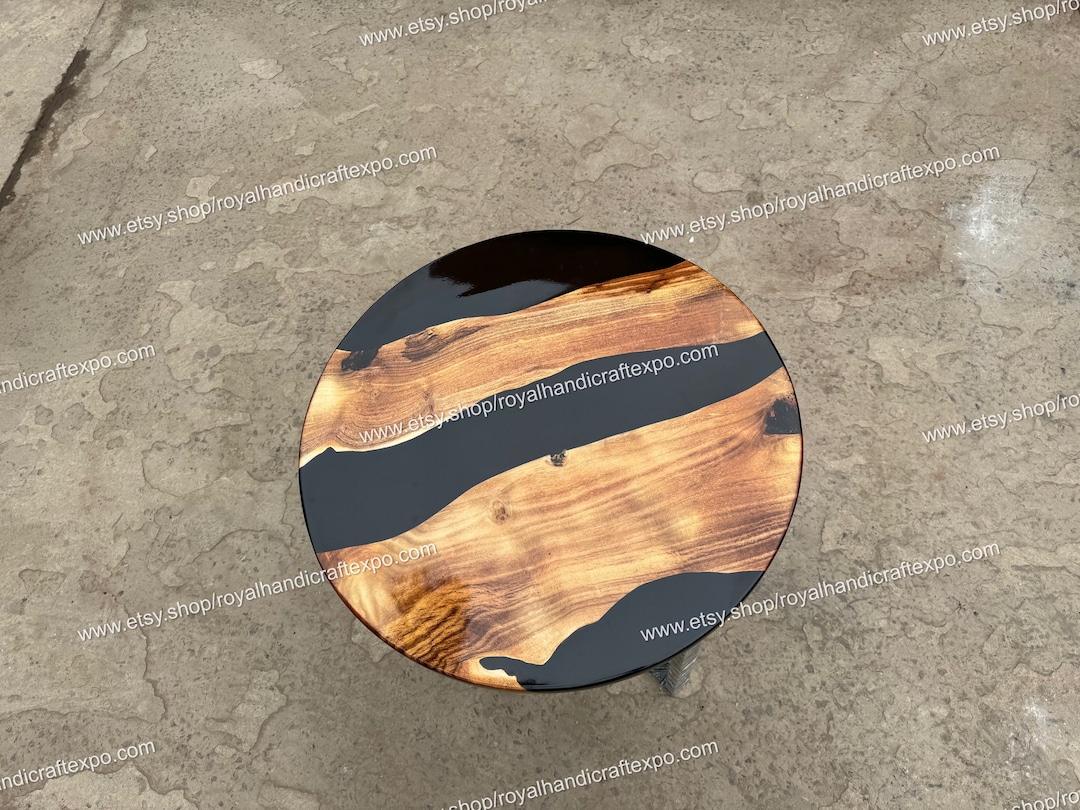 Epoxy Resin Coffee Table/ Epoxy Wooden Table / Epoxy Tabletop Stand Not ...