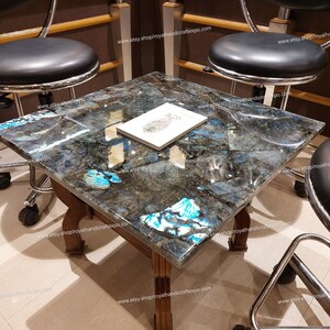 Labradorite Bars & Kitchen Slab Dining Table Top Slab ,labradorite ...