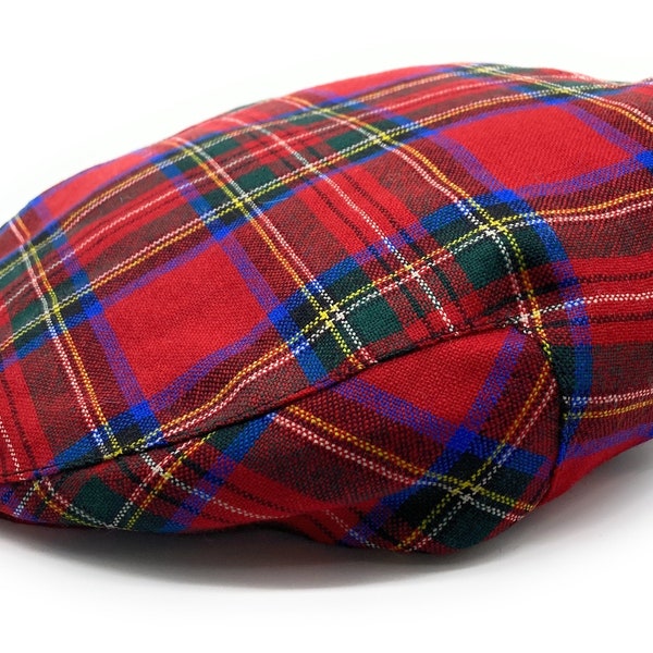 Royal Stewart Tartan Cap - Etsy
