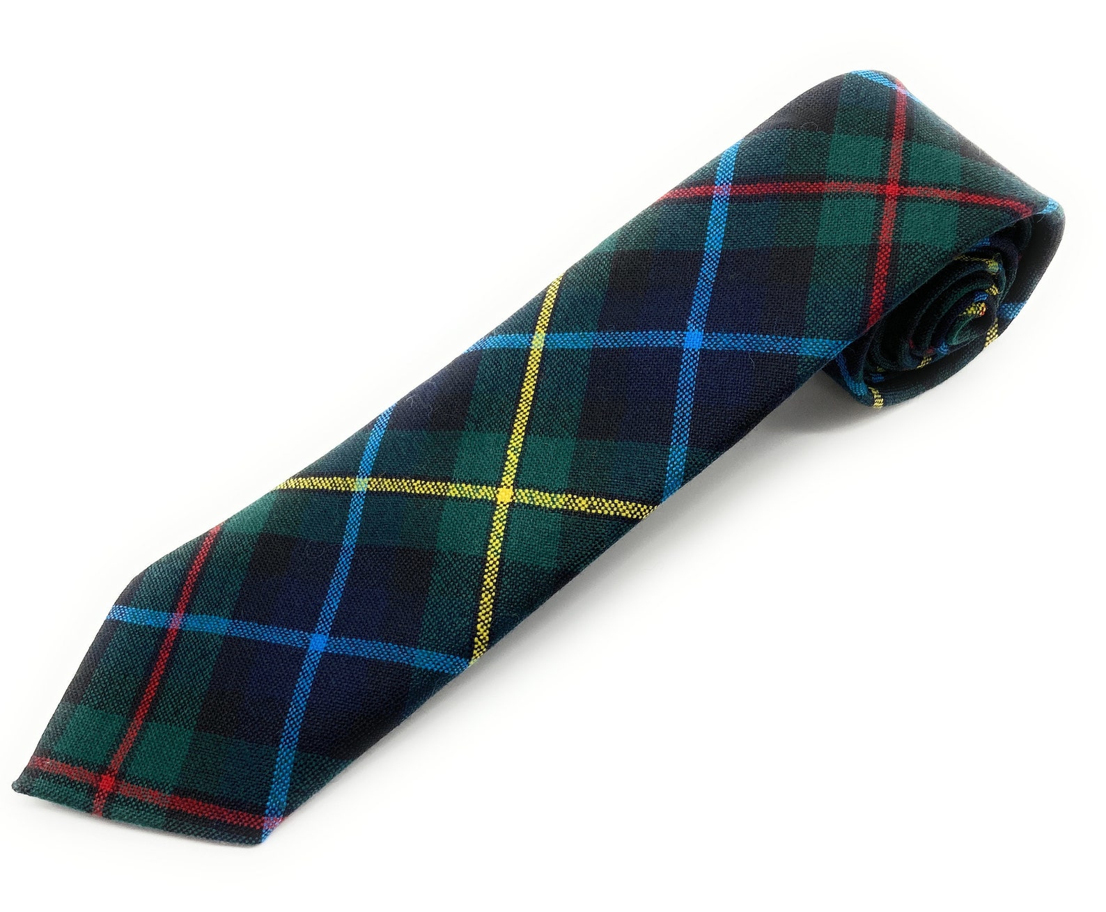 Gents Pure New Wool Smith Tartan Tie MADE IN SCOTLAND | Etsy