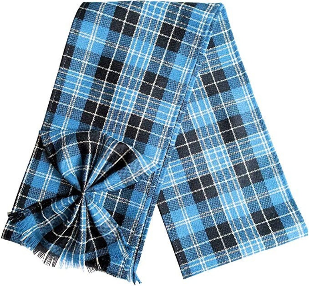 Women's Pure Wool Clark Ancient Tartan Mini Sash With Rosette MADE IN ...