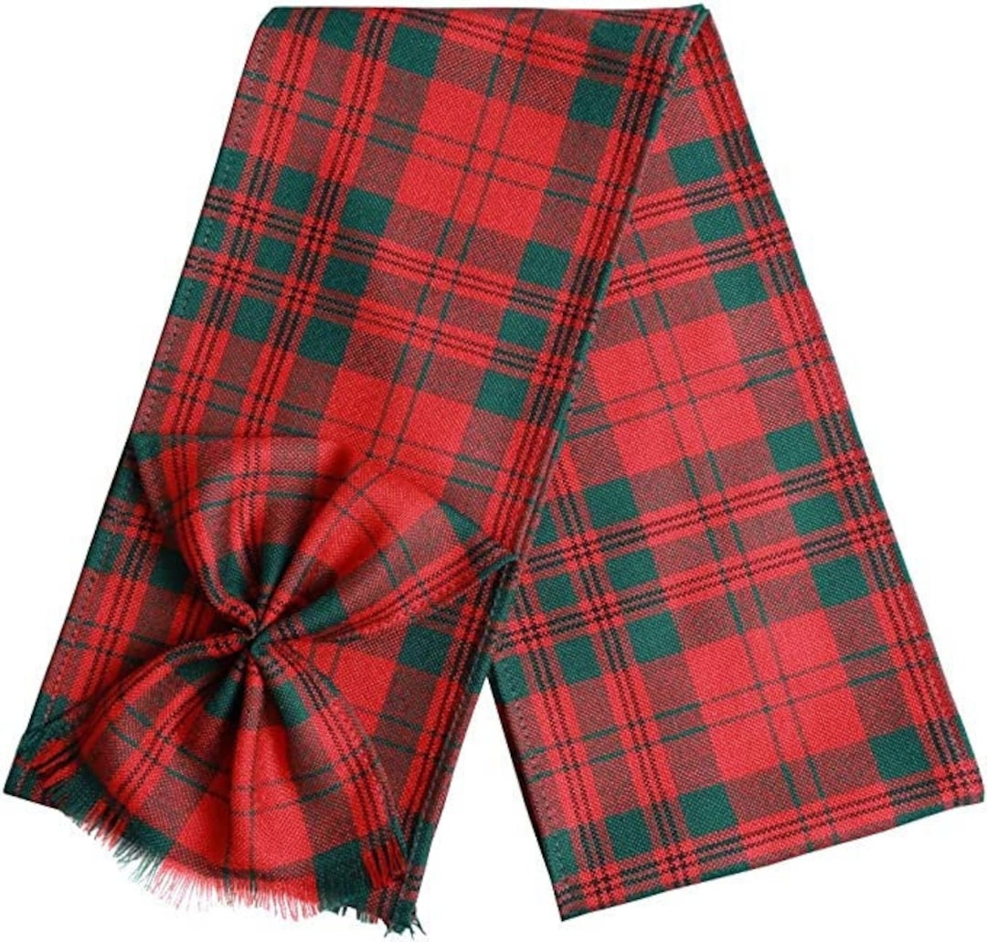 Women's Pure Wool Livingstone Tartan Mini Sash With Rosette MADE IN ...