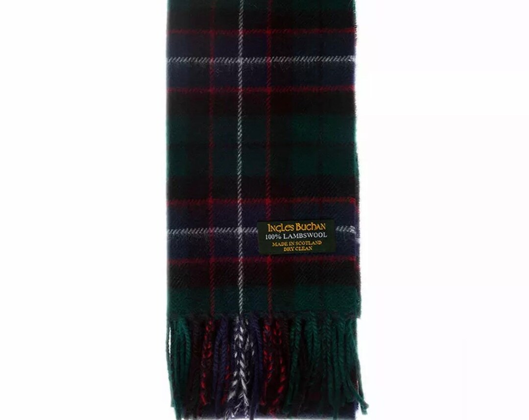 Pure Lambswool Mitchell Tartan Clan Scarf Made in Scotland - Etsy