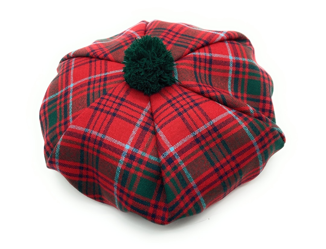 Ladies Grant Modern Tartan Pure New Wool Tam Made in Scotland - Etsy
