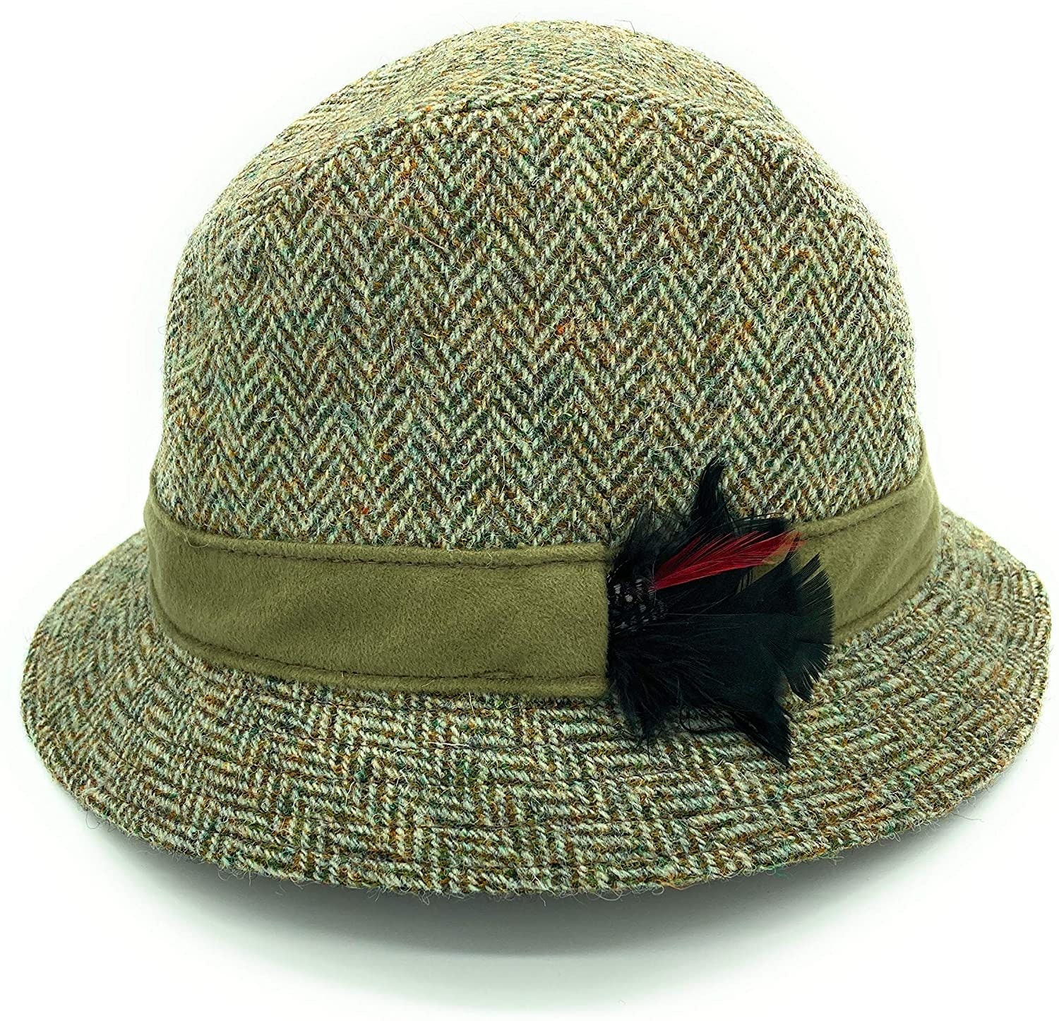 Gents Authentic Harris Tweed Assorted Tweeds Trilby With - Etsy