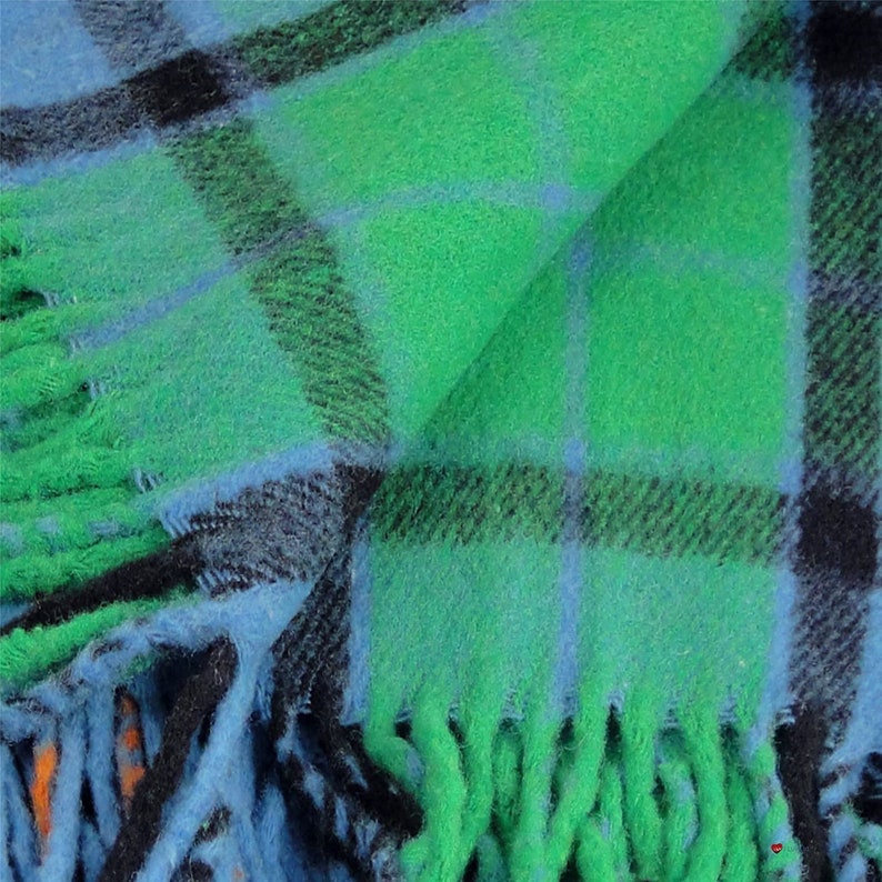 Wool Blend Flower of Scotland Tartan Travel Rug/blanket/throw | Etsy