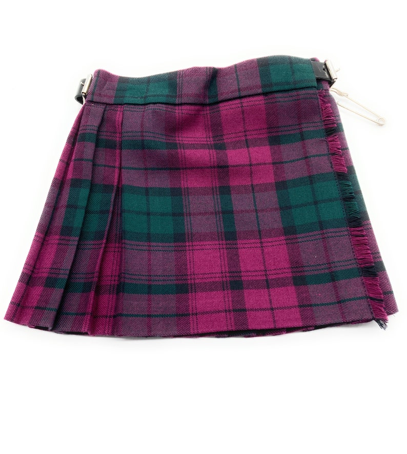Girls Scottish Lindsay Tartan Pleated Kilt Skirt Made in - Etsy UK