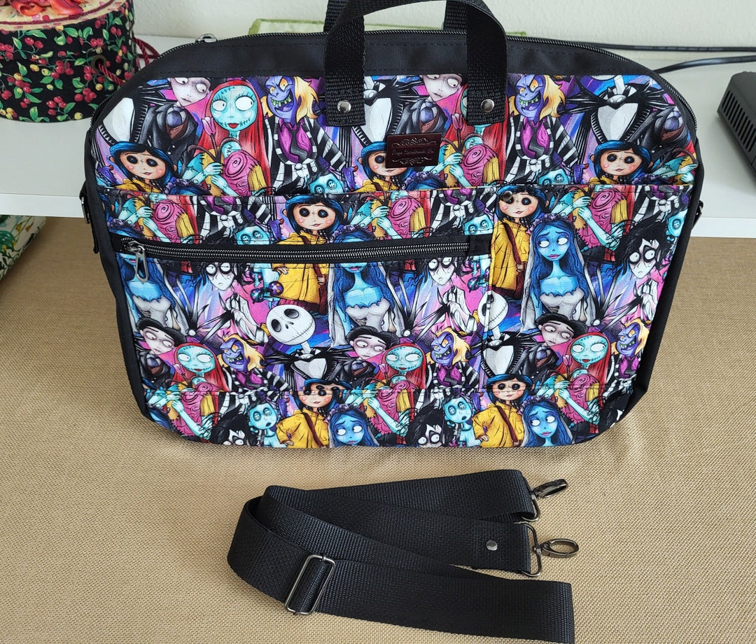 Tim Burton Themed Computer Bag - Etsy