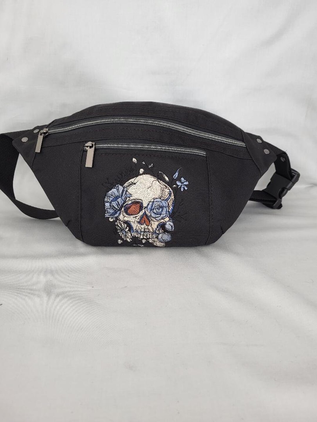 Large, Multi-pocket Black Cell Phone Friendly Fanny/hip/waist Pack With ...