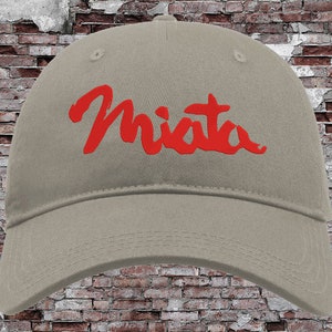 Mazda Miata Unisex Embroidered Baseball Cap Trucker Cap Hat Top ...